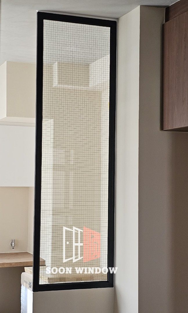 Aluminium Fix Panel | Kitchen Window | Glass Screen, Furniture & Home ...