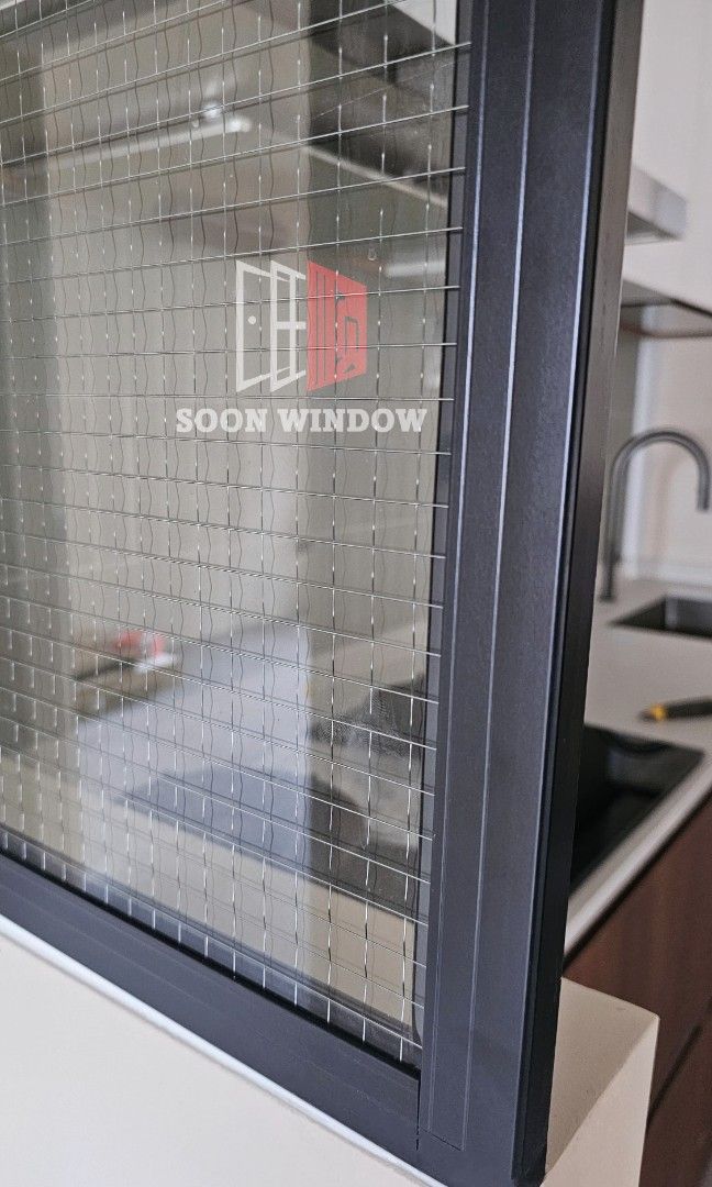 Aluminium Fix Panel | Kitchen Window | Glass Screen, Furniture & Home ...