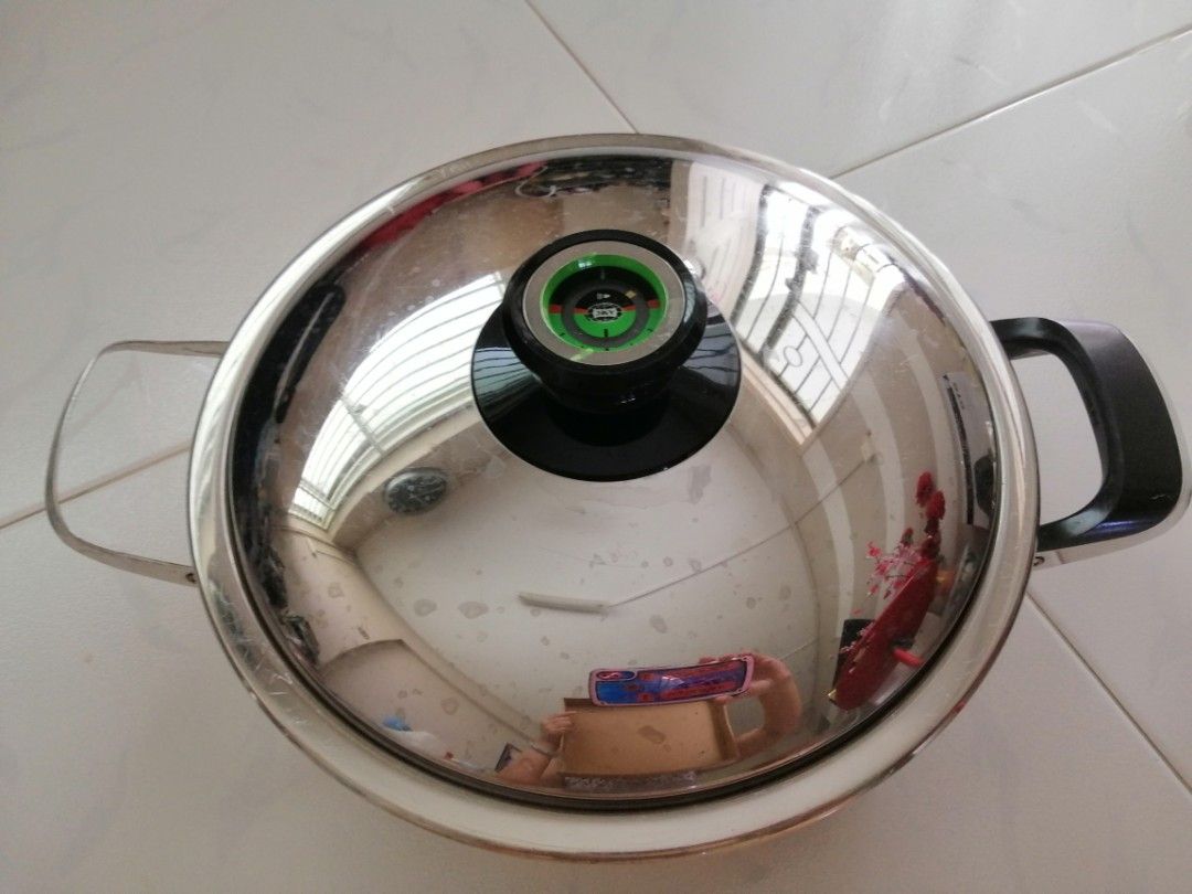 AMC Stainless Steel Pot 24cm 3.5l, Furniture & Home Living, Kitchenware ...
