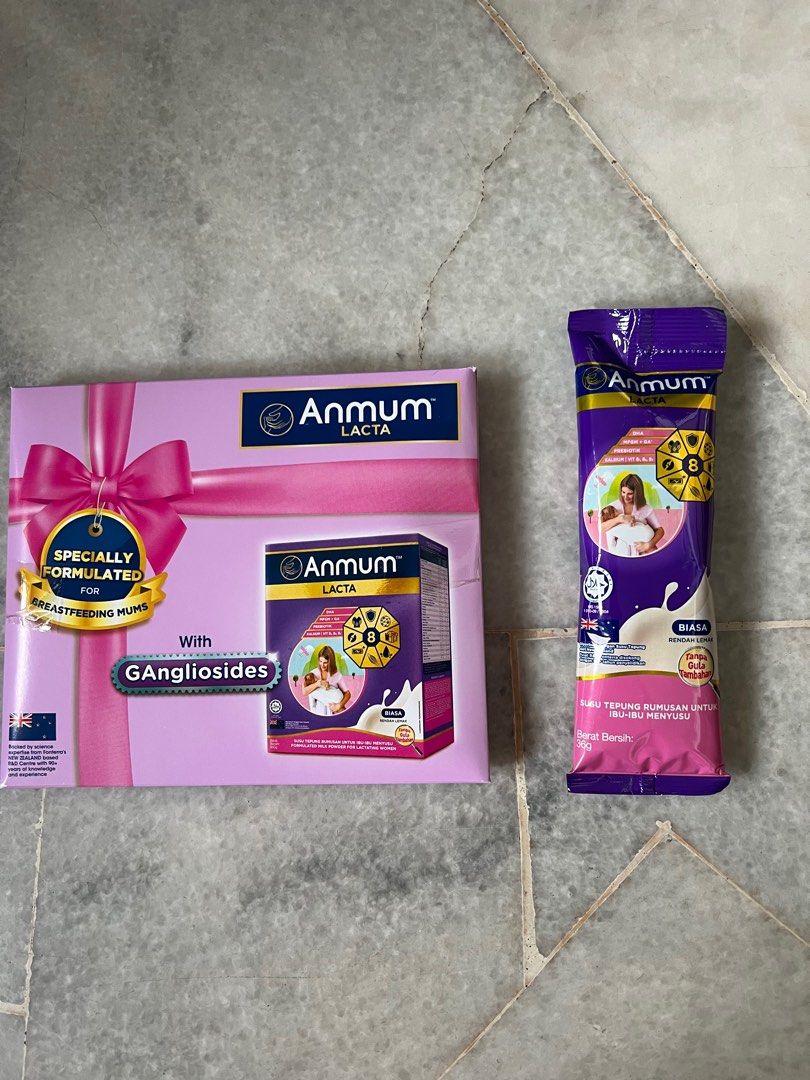 Anmum Lacta Sachet (36g) , Babies & Kids, Maternity Care on Carousell
