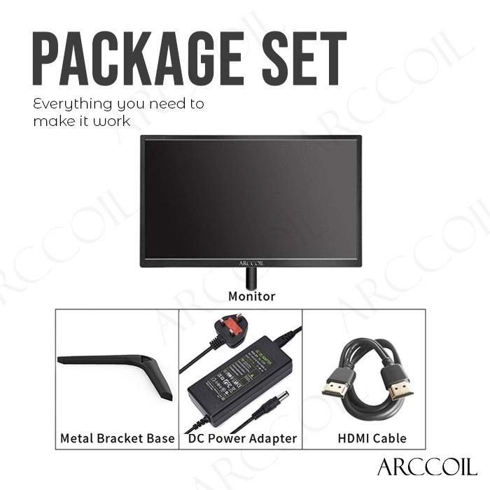 Arccoil LED Monitor 18 inch HDMI and VGA, Computers & Tech, Parts ...