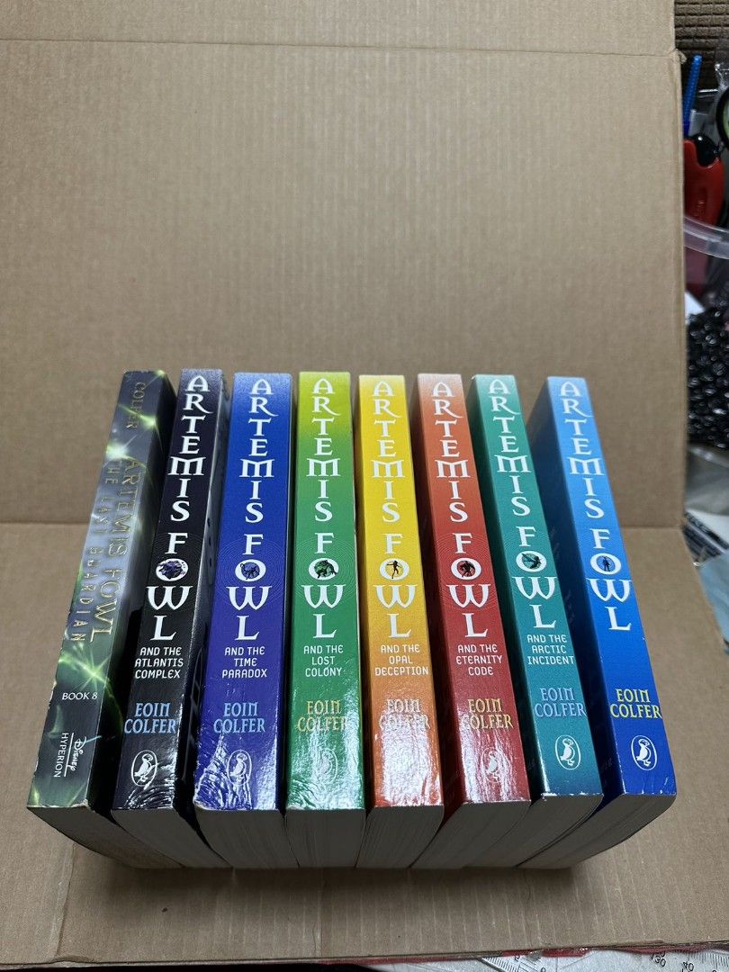Artemis Fowl Complete 8 books Set by Eion Colfer, Hobbies & Toys, Books ...