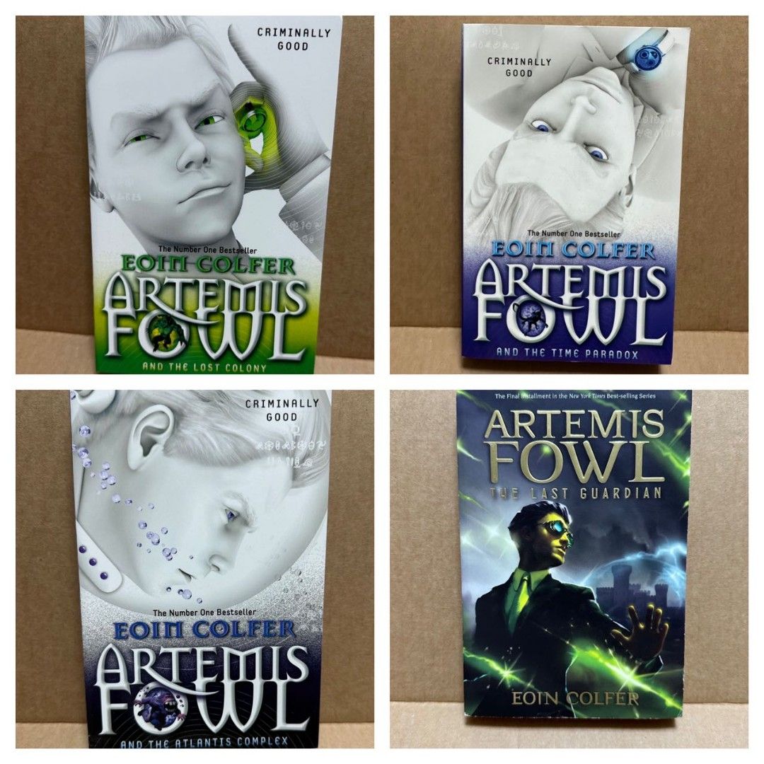 Artemis Fowl Complete 8 books Set by Eion Colfer, Hobbies & Toys, Books ...