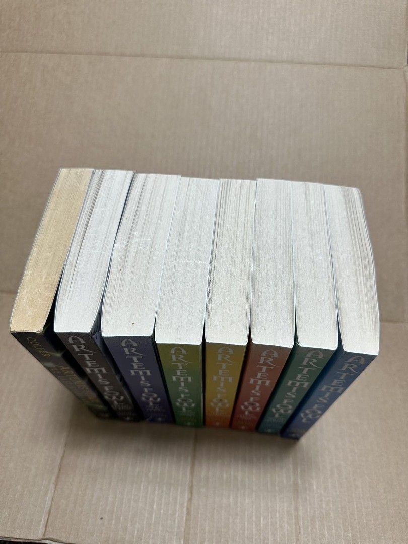 Artemis Fowl Complete 8 books Set by Eion Colfer, Hobbies & Toys, Books ...