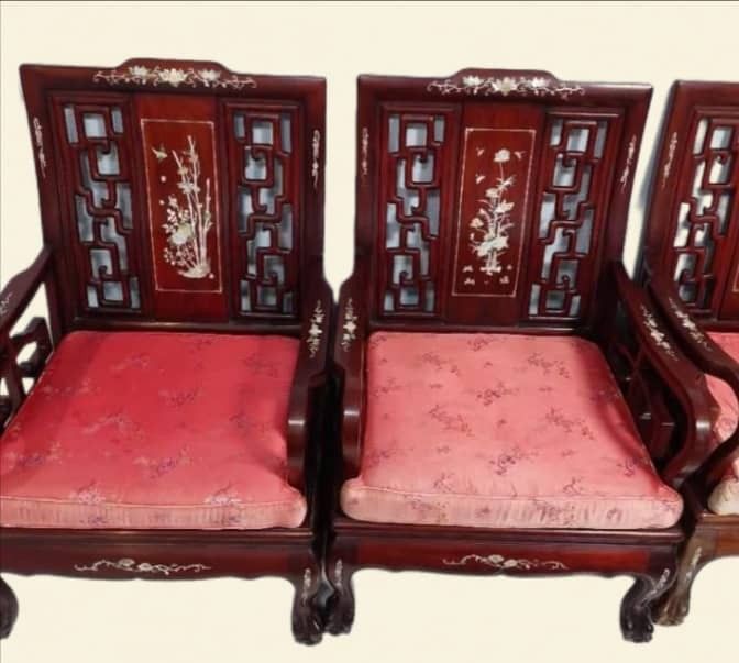 Asian Art : Rosewood Sofa Set, Hobbies & Toys, Collectibles ...