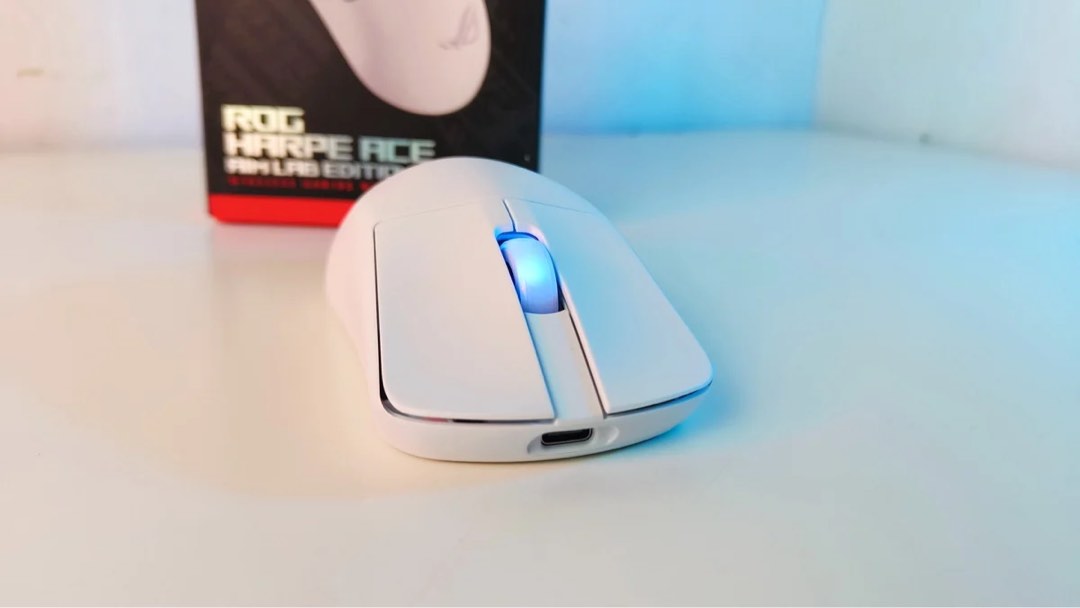 Asus ROG Harpe Ace Aimlab White Wireless Gaming Mouse, Computers & Tech ...