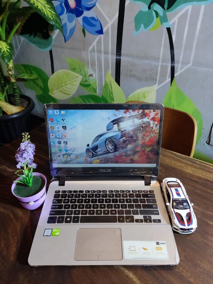 Asus X407UF Core i5 Gen8 Ram 16GB SSD 256GB Dual VGA Nvidia Siap Pakai, Elektronik, Komputer ...