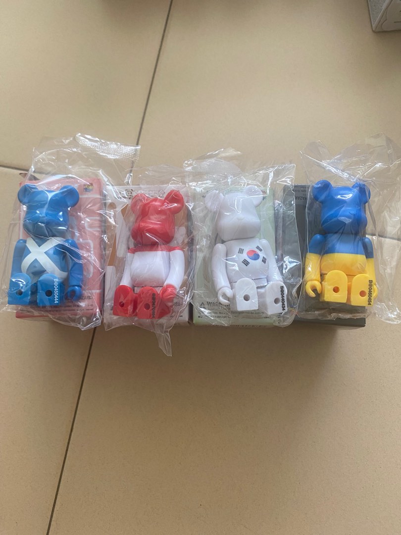 Bearbrick series 44 45 46 47 flags, Hobbies & Toys, Toys & Games on ...
