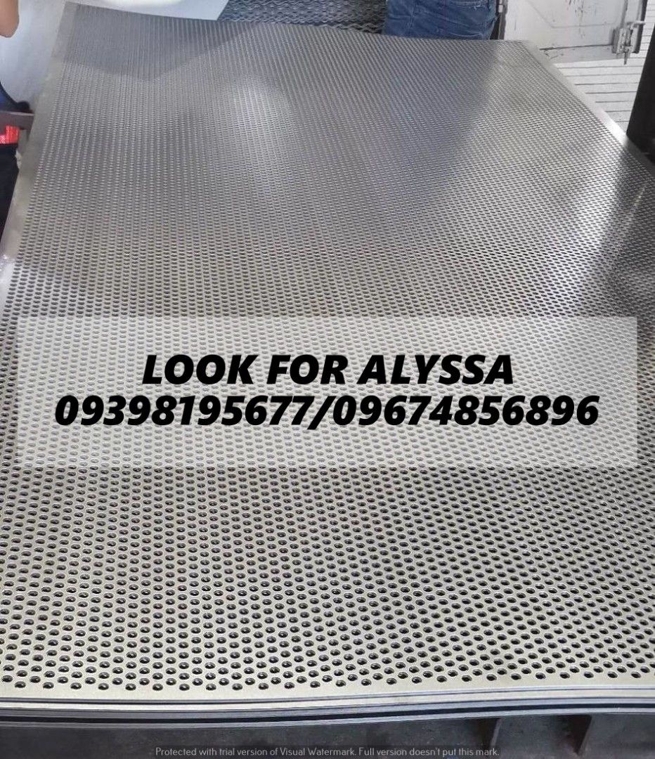 BI PERFORATED SHEET, Commercial & Industrial, Construction Tools ...