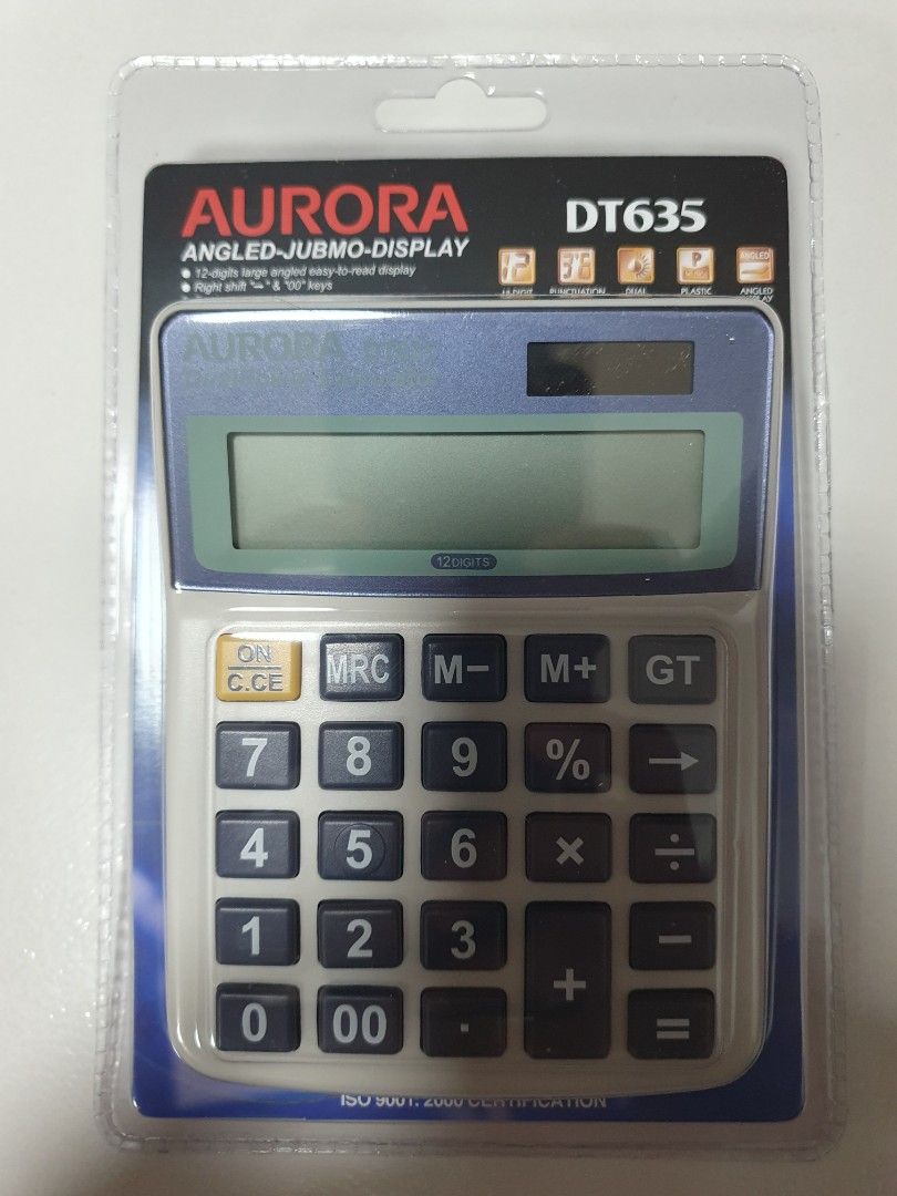 Calculator (Aurora Model DT 635), Hobbies & Toys, Stationery & Craft, Stationery & School ...