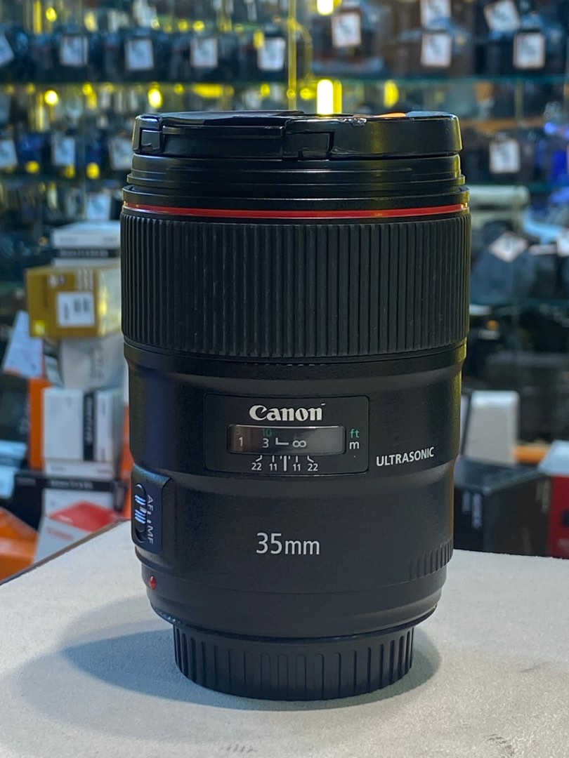 Canon EF 35mm f1.4 L II USM 人文大光圈首選 優雅散景 畫質保證 銳利, 攝影器材, 鏡頭及裝備 - Carousell