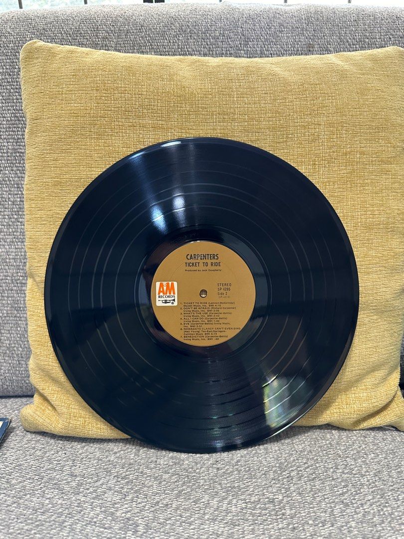 Carpenters - Ticket To Ride - Vinyl LP (Original Pressed, US, 1970 ...