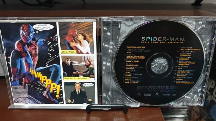 CD spider-man 2002 OST original soundtrack marvel spiderman peter ...