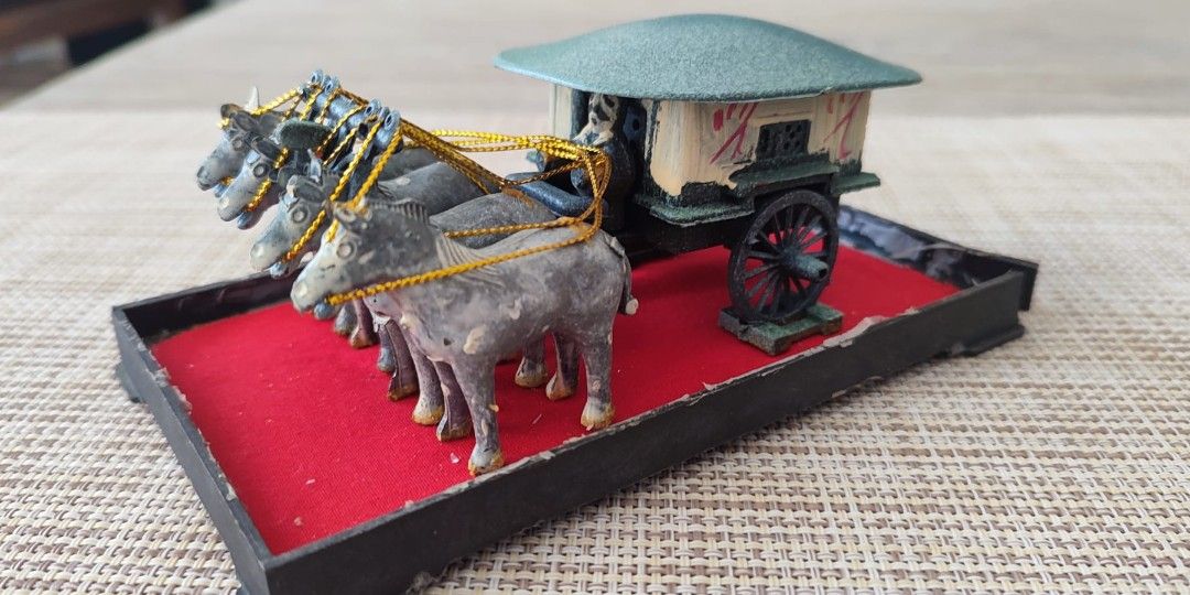 Chinese Collection - Terracotta Warriors & Emperor Chariot, Hobbies ...