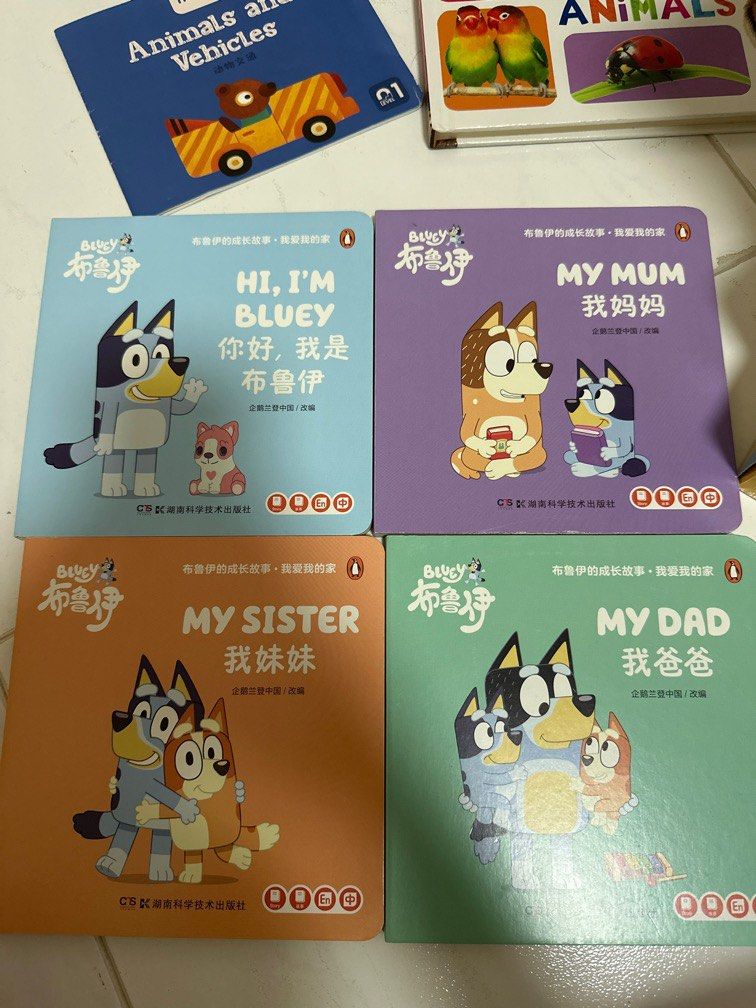 Chinese Story Books Bluey布鲁伊, Hobbies & Toys, Books & Magazines ...