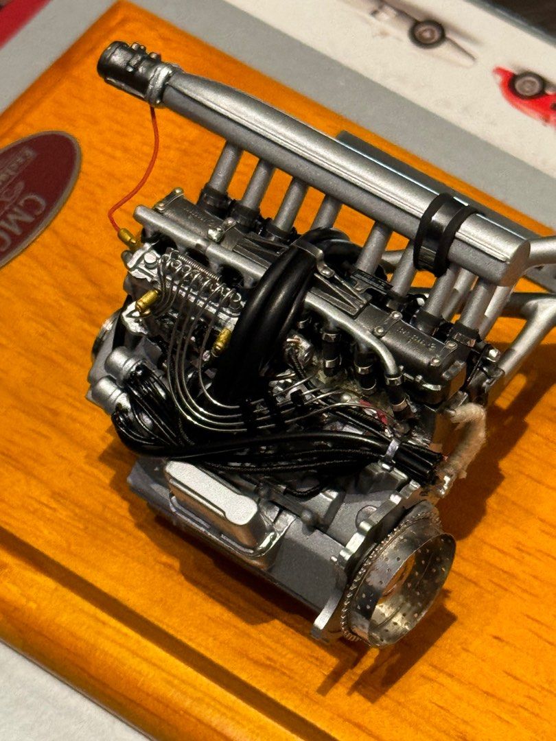 CMC Models 1/18 Mercedes Benz 300 SLR Engine 1955 not autoart kyosho ...