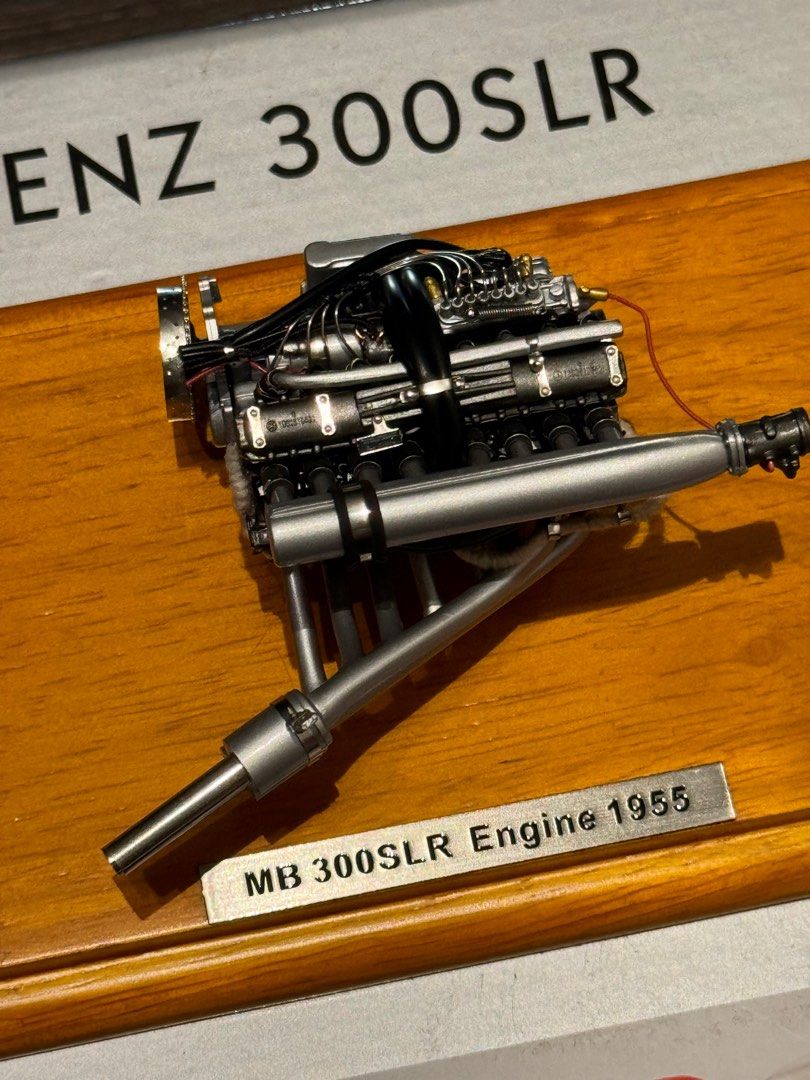 CMC Models 1/18 Mercedes Benz 300 SLR Engine 1955 not autoart kyosho ...