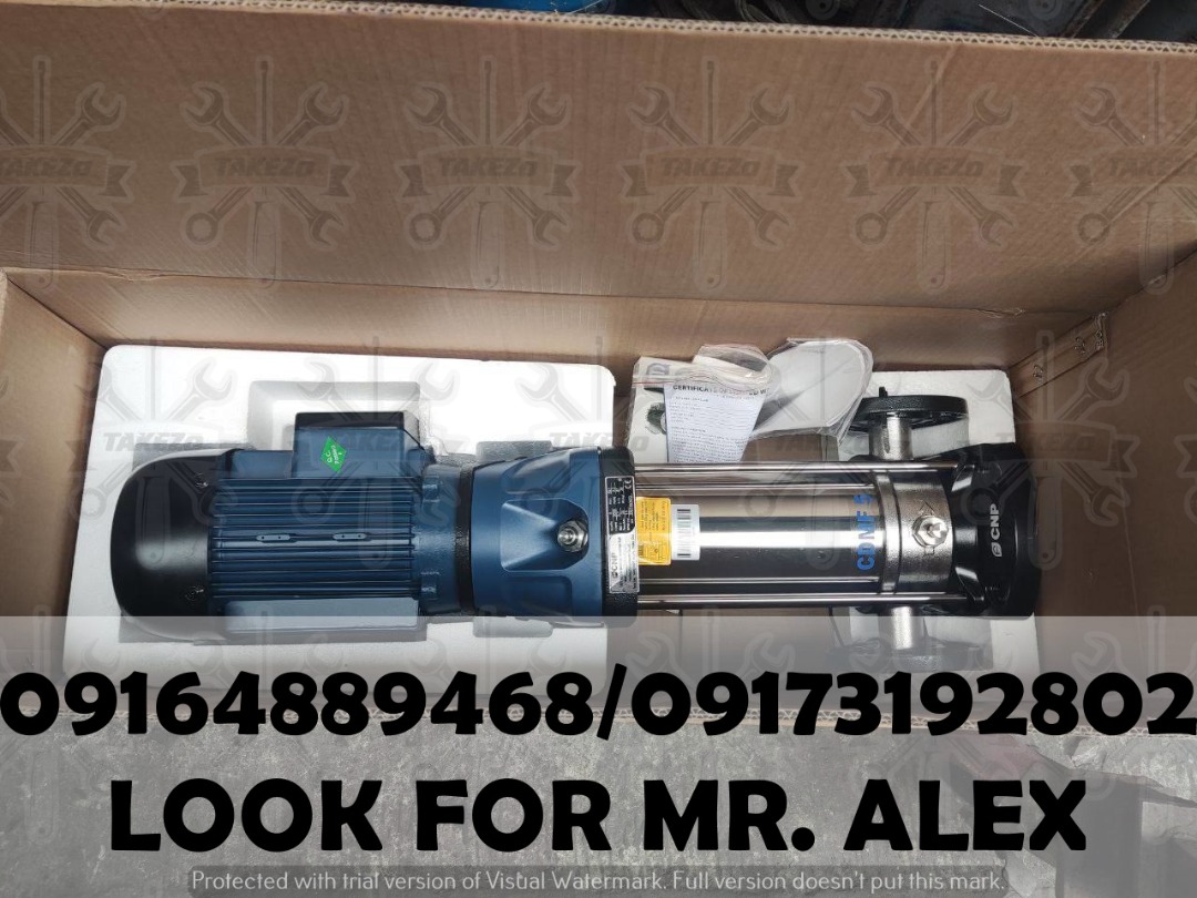 CNP VERTICAL MULTI STAGE PUMP, Commercial & Industrial, Construction ...
