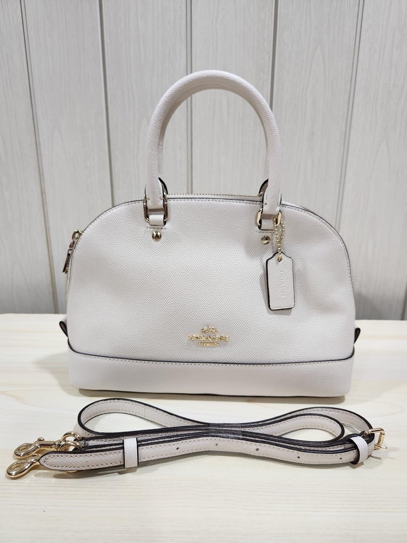 Coach Leather Two Way Bag, Luxury, Bags & Wallets on Carousell
