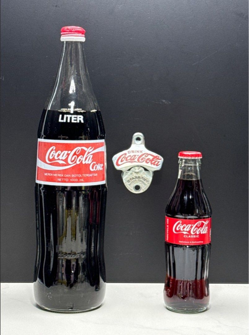 Coca Cola Coke 1L Bottle Made in Indonesia, Hobbies & Toys, Memorabilia & Collectibles, Vintage ...