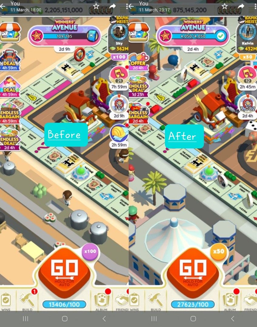 Dice boost service- Monopoly Go, Hobbies & Toys, Toys & Games on Carousell