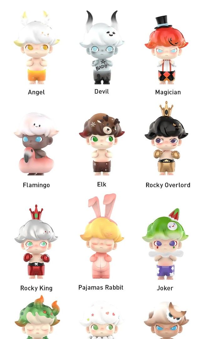 Dimoo Retro Series Full Set Exclude Secret, Hobbies & Toys, Toys ...