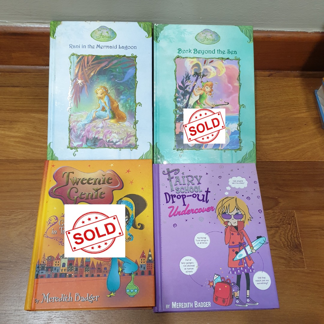 Disney Fairies and Meredith Badger Books to clear $4, Hobbies & Toys ...