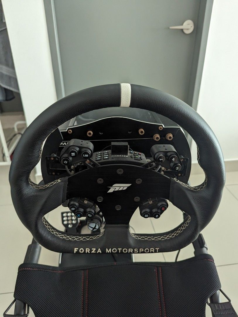 Fanatec Clubsport Sim Racing Set, Video Gaming, Gaming Accessories ...