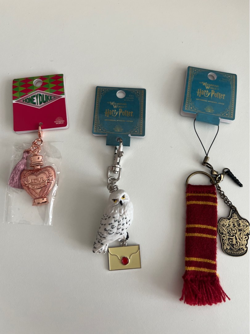 Harry Potter Assorted Keychains - Universal Studios Japan (USJ ...