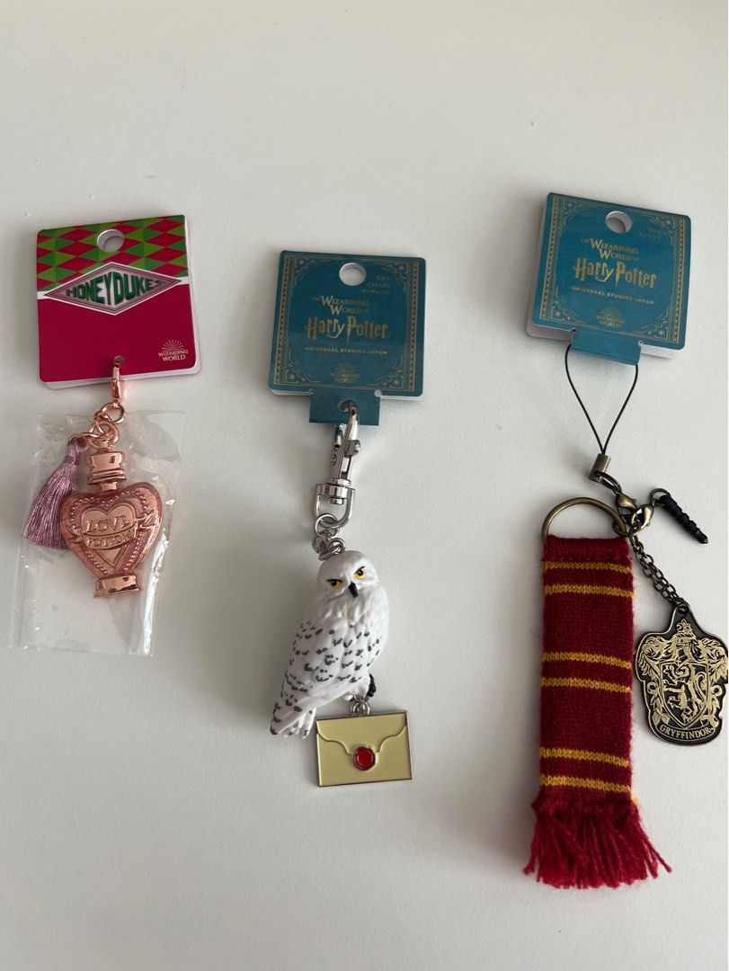 Harry Potter Assorted Keychains - Universal Studios Japan (USJ ...