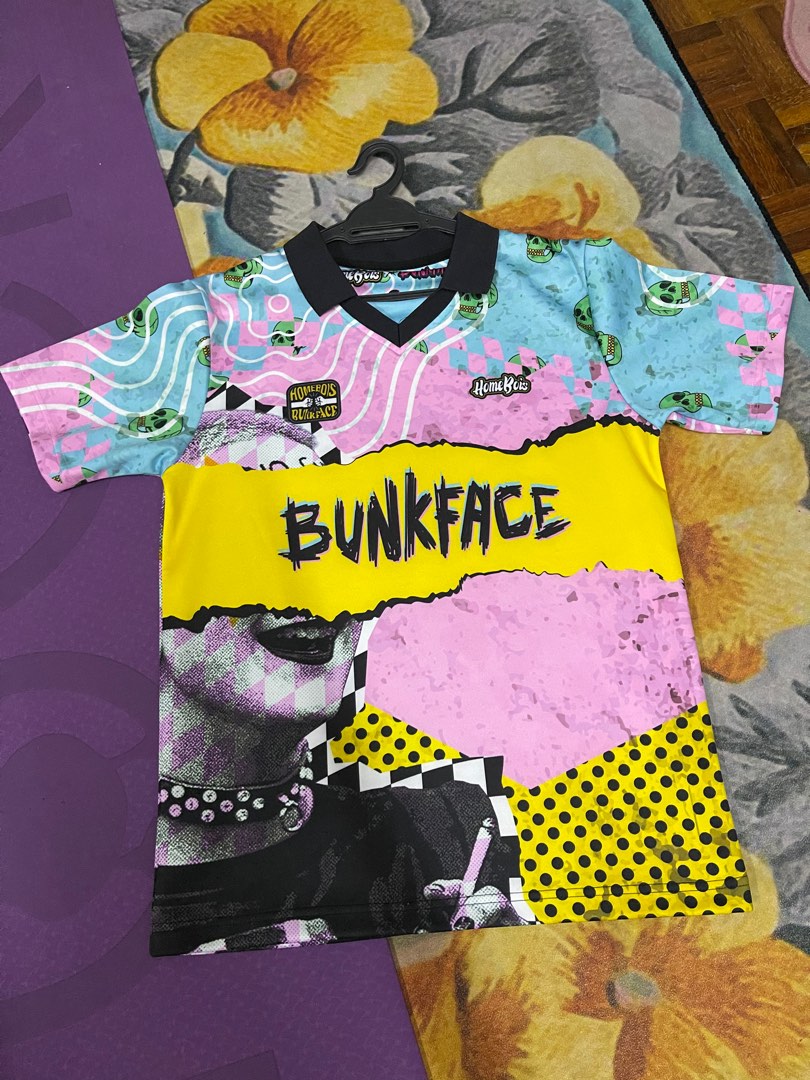 Homebois X bunkface jersey, Men's Fashion, Tops & Sets, Tshirts & Polo ...