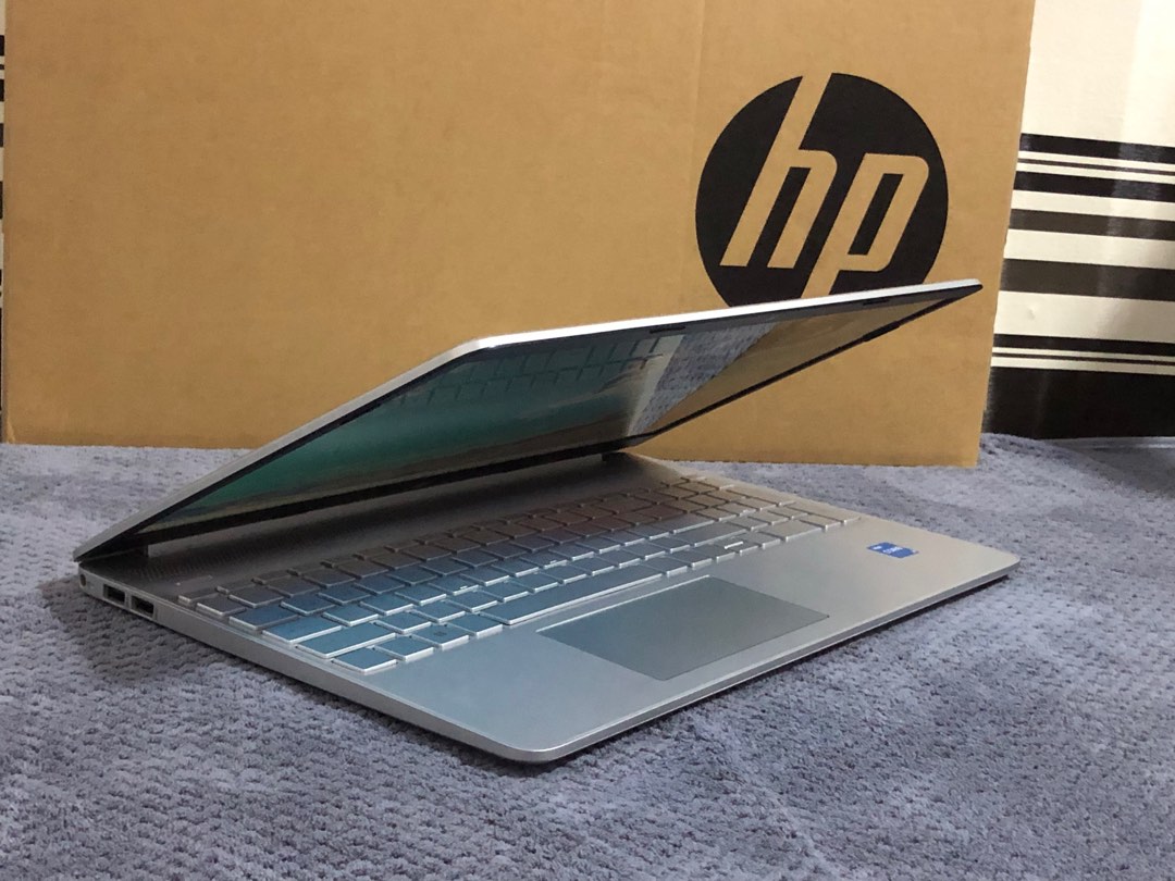 HP LAPTOP 15s i3 12TH GEN 8GB RAM 512 SSD FLASH STORAGE WITH BOX ...