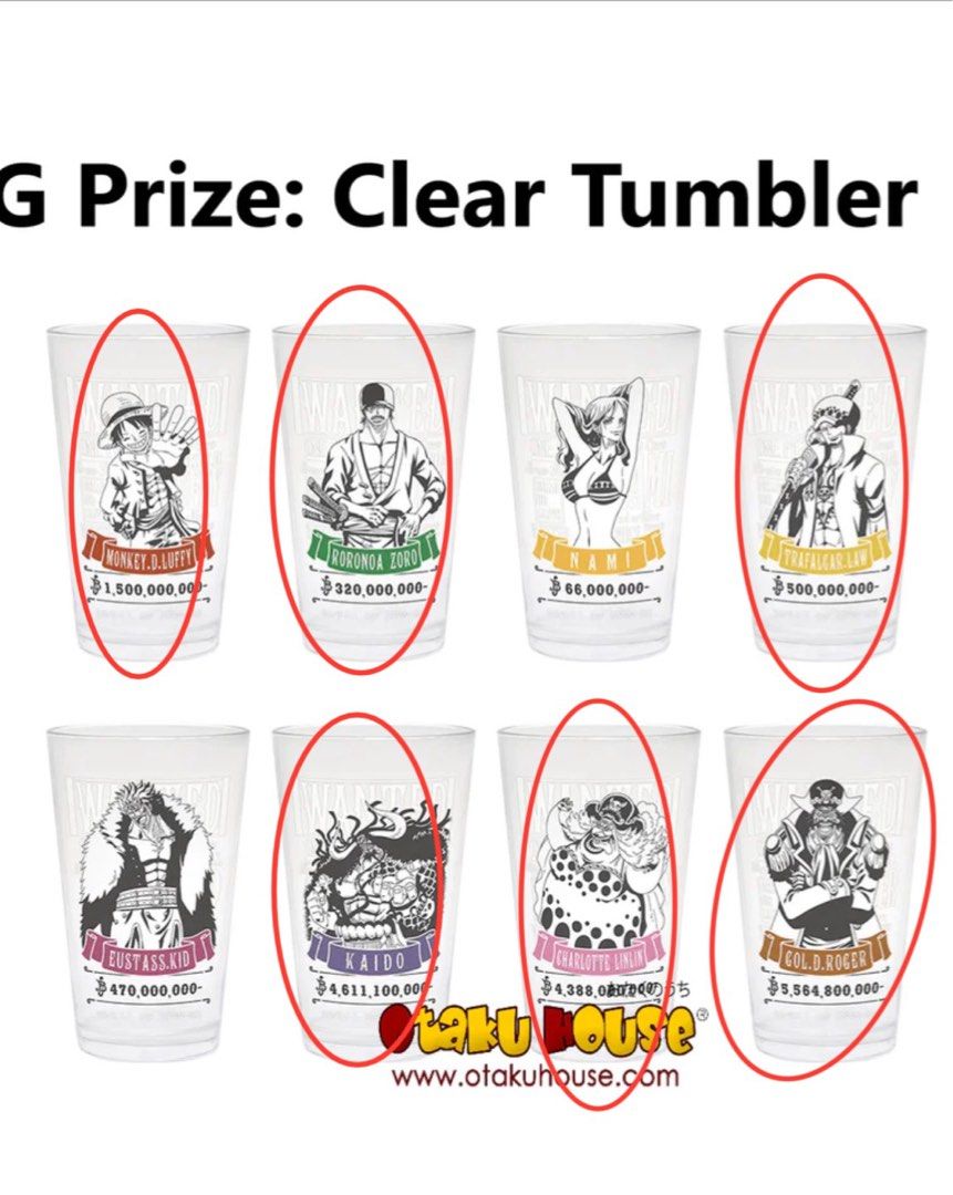 Ichiban Kuji - One Piece - Best Of Omnibus Prize F: Sacosh Bag Prize G: Cup Prize H: Shikishi ...