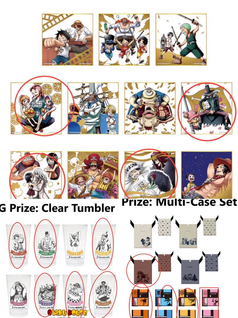 Ichiban Kuji - One Piece - Best Of Omnibus Prize F: Sacosh Bag Prize G ...