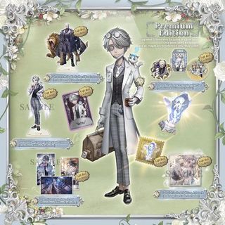 Identity V 5th Anniversary Standees, COA VI pin, Hobbies & Toys ...