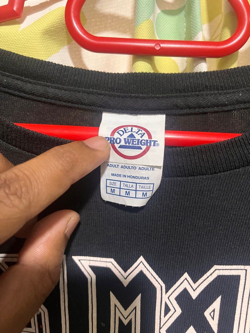 Iron Maiden tag Delta pro weight, Men's Fashion, Tops & Sets, Tshirts ...