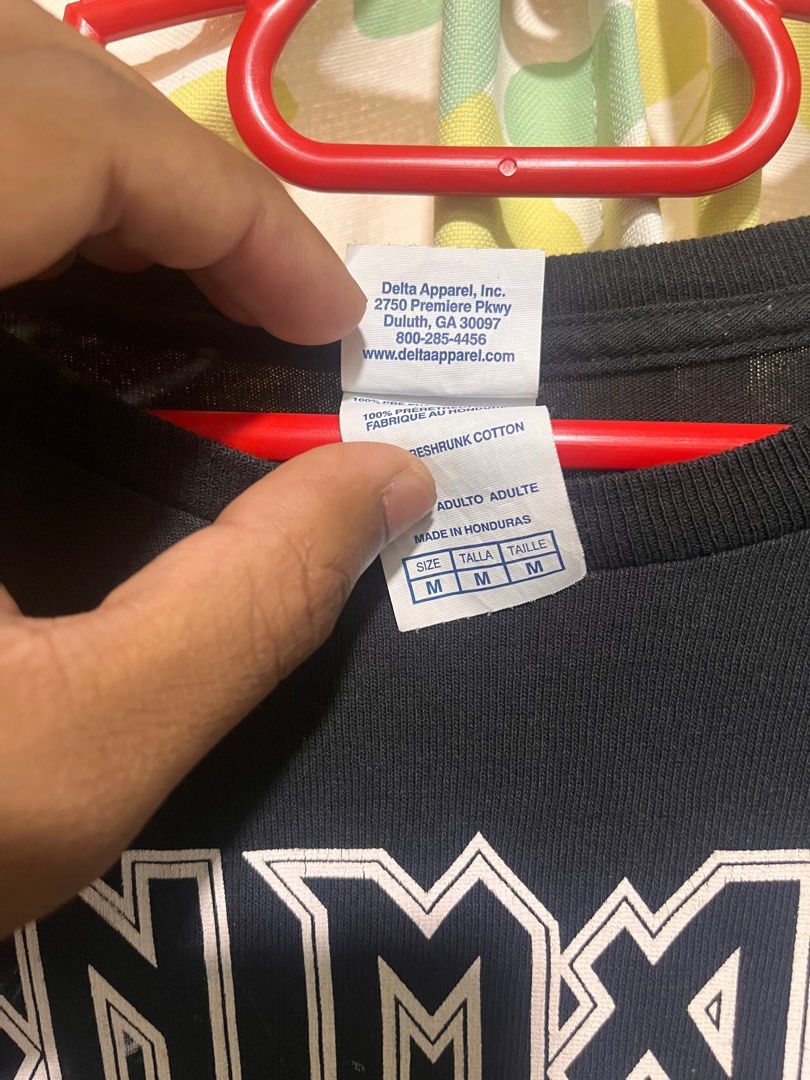 Iron Maiden tag Delta pro weight, Men's Fashion, Tops & Sets, Tshirts ...