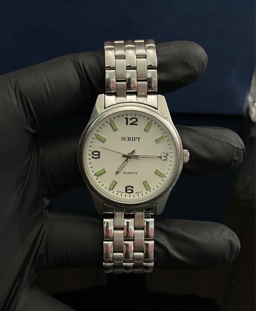 J-Axis Script Watch, Men's Fashion, Watches & Accessories, Watches on ...
