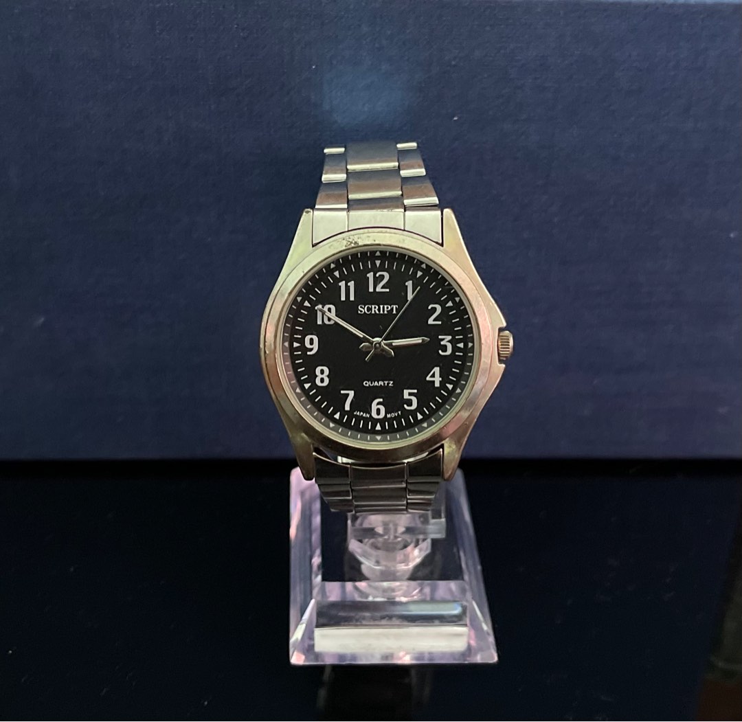 J-Axis Script Watch, Men's Fashion, Watches & Accessories, Watches on ...