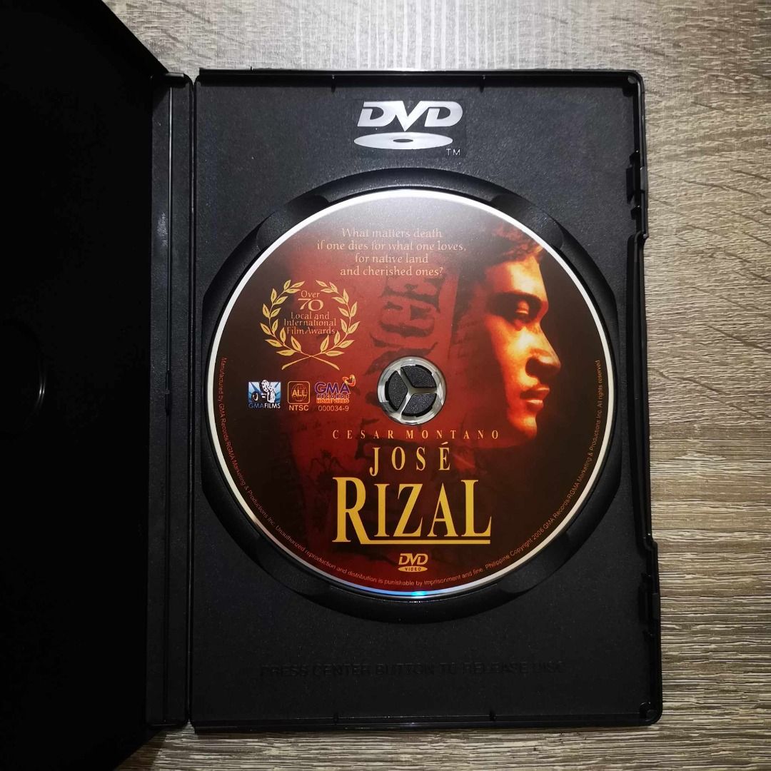 Jose Rizal - DVD, Hobbies & Toys, Music & Media, CDs & DVDs on Carousell