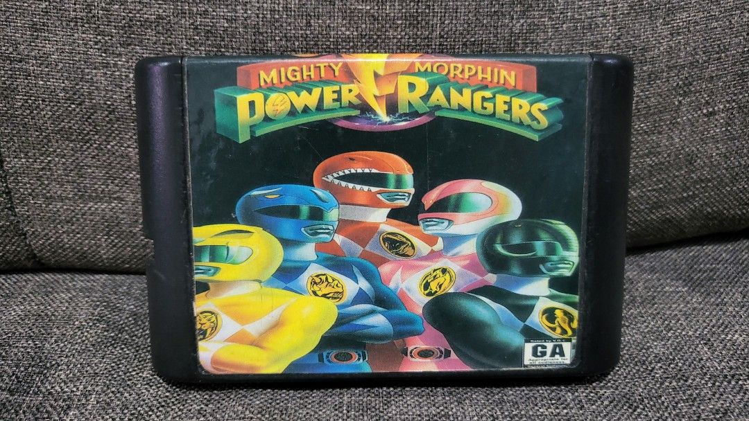 Kaset Sega Power Rangers sega md, Video Game, Game di Carousell