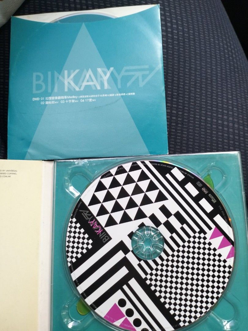 Kay 谢安琪 Binary (CD +DVD) 少了本歌词, Hobbies & Toys, Music & Media, CDs & DVDs on Carousell