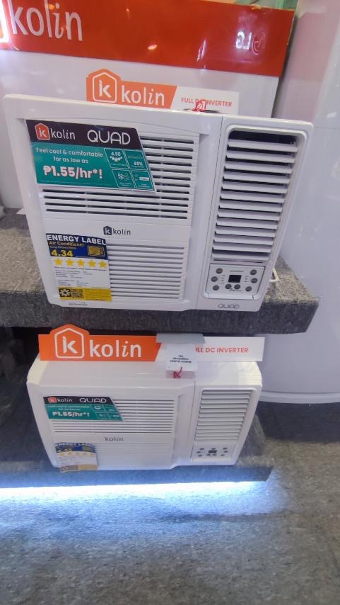 KOLIN WINDOW TYPE INVERTER AIR CONDITIONER KAG75WCINV KAG100WCINV ...