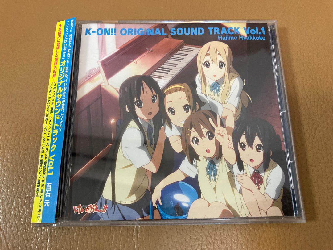 K-on!! Original Sound Track Vol.1 日版CD連側紙, 興趣及遊戲, 音樂、樂器 & 配件, 音樂與媒體 ...