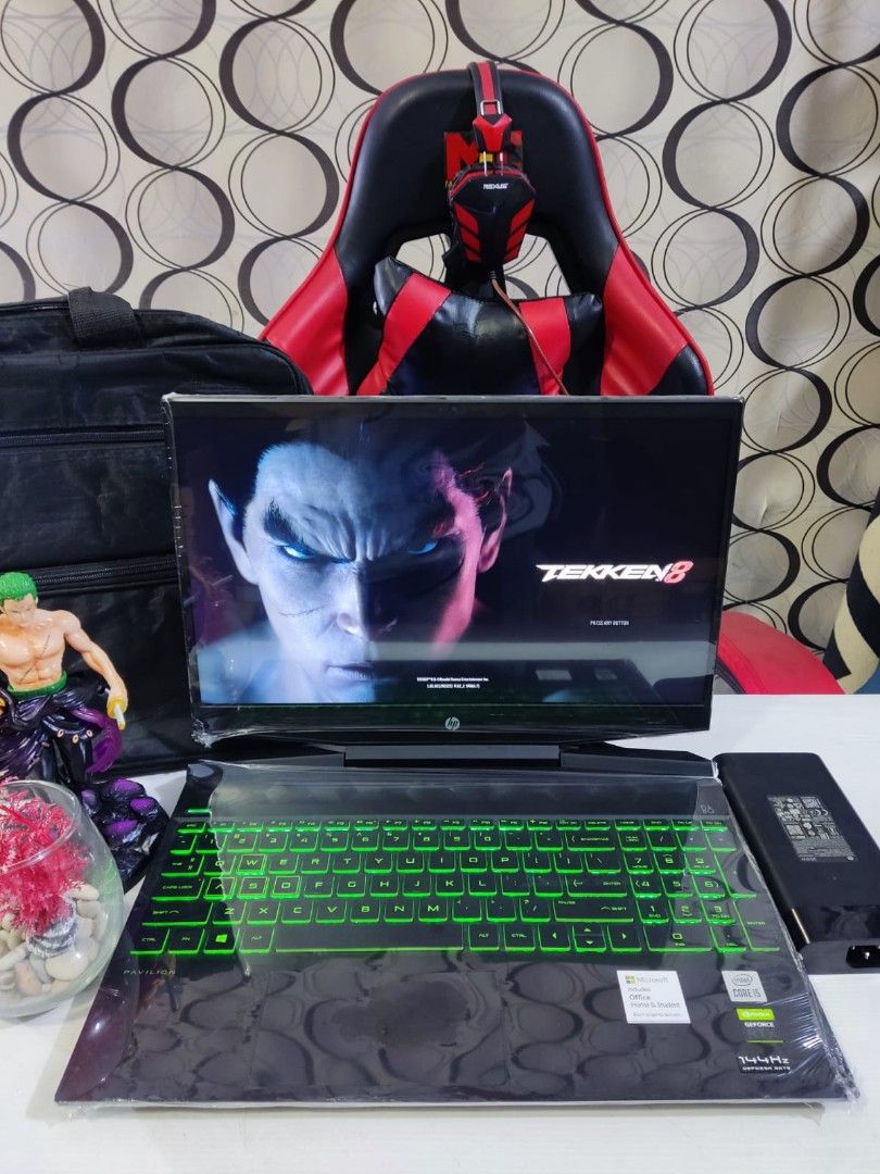 Laptop HP PAVILION GAMING 15-F46 Premium Edition [RAM 16GB/SSD 512Gb + VGA NVIDIA RTX ...