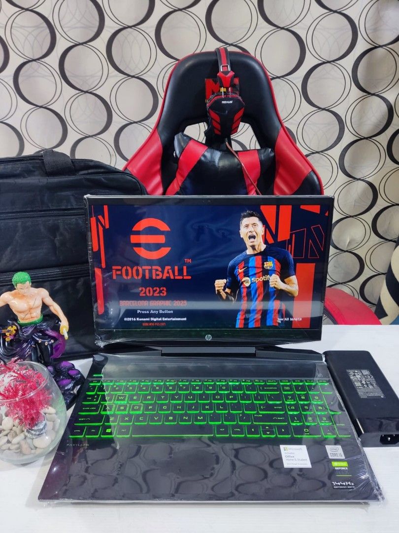 Laptop HP PAVILION GAMING 15-F46 Premium Edition [RAM 16GB/SSD 512Gb + VGA NVIDIA RTX ...