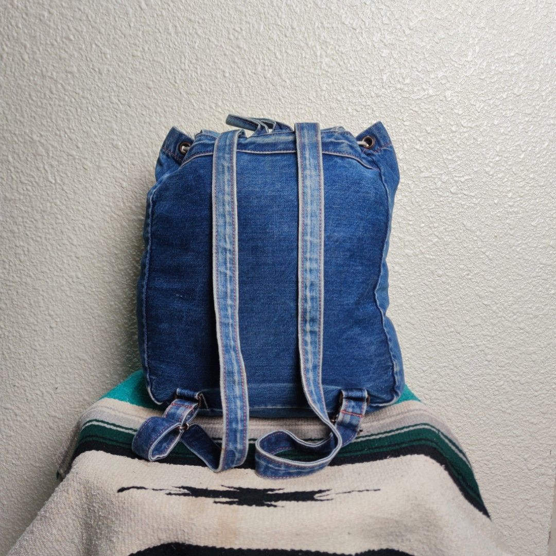 LEVI'S STRAUSS DENIM BACKPACK CUSTOM, Men's Fashion, Bags, Backpacks on ...