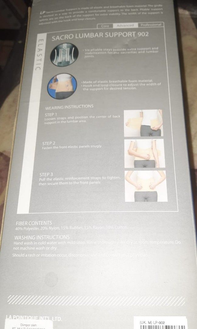 LP Support Sacro Lumbar Korset 902, Barang Yang Dicari di Carousell