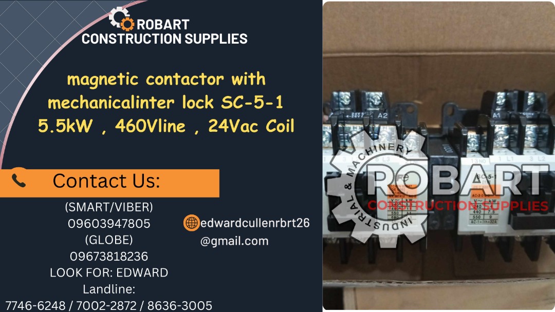 magnetic contactor with mechanical interlock without wire, Commercial ...