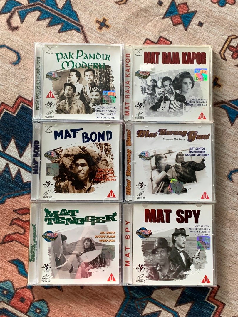 Mat sentol filem melayu klasik(harga untuk 1 vcd), Hobbies & Toys ...